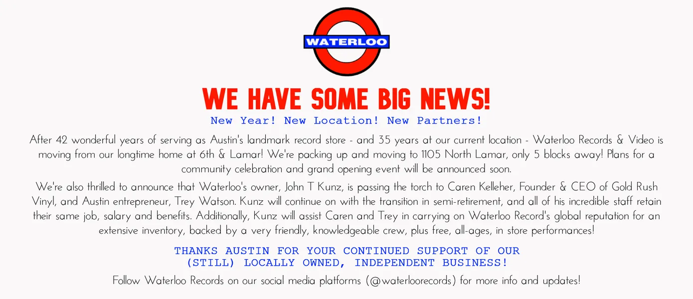 Home | Waterloo Records