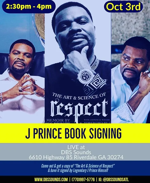 J Prince Book Signing | DBS SOUNDS