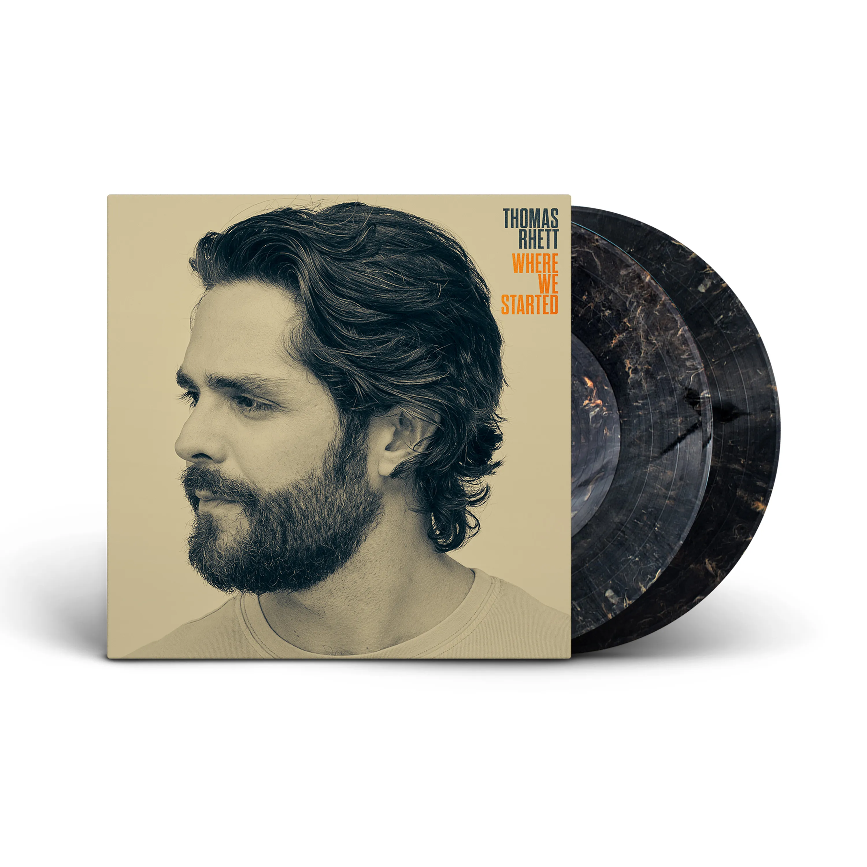 Thomas Rhett - Where We Started [Black with Gold Swirl 2 LP] | RECORD ...
