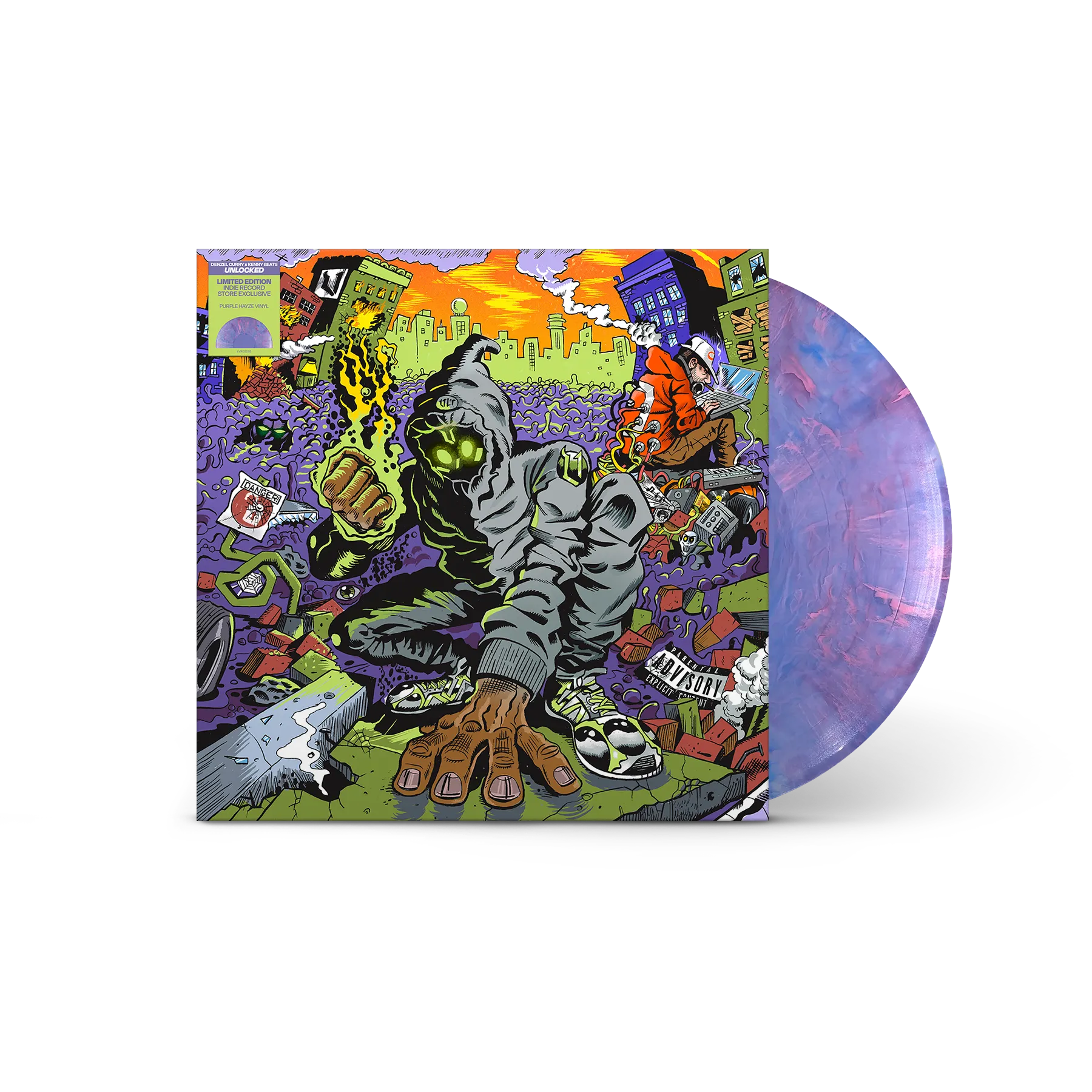 Denzel Curry - UNLOCKED [Indie Exclusive Limited Edition Purple Haze LP ...