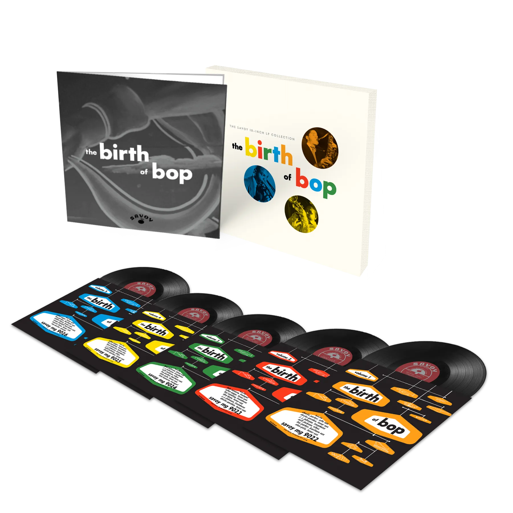 Various Artists - The Birth Of Bop: The Savoy 10-Inch LP Collection [5 ...