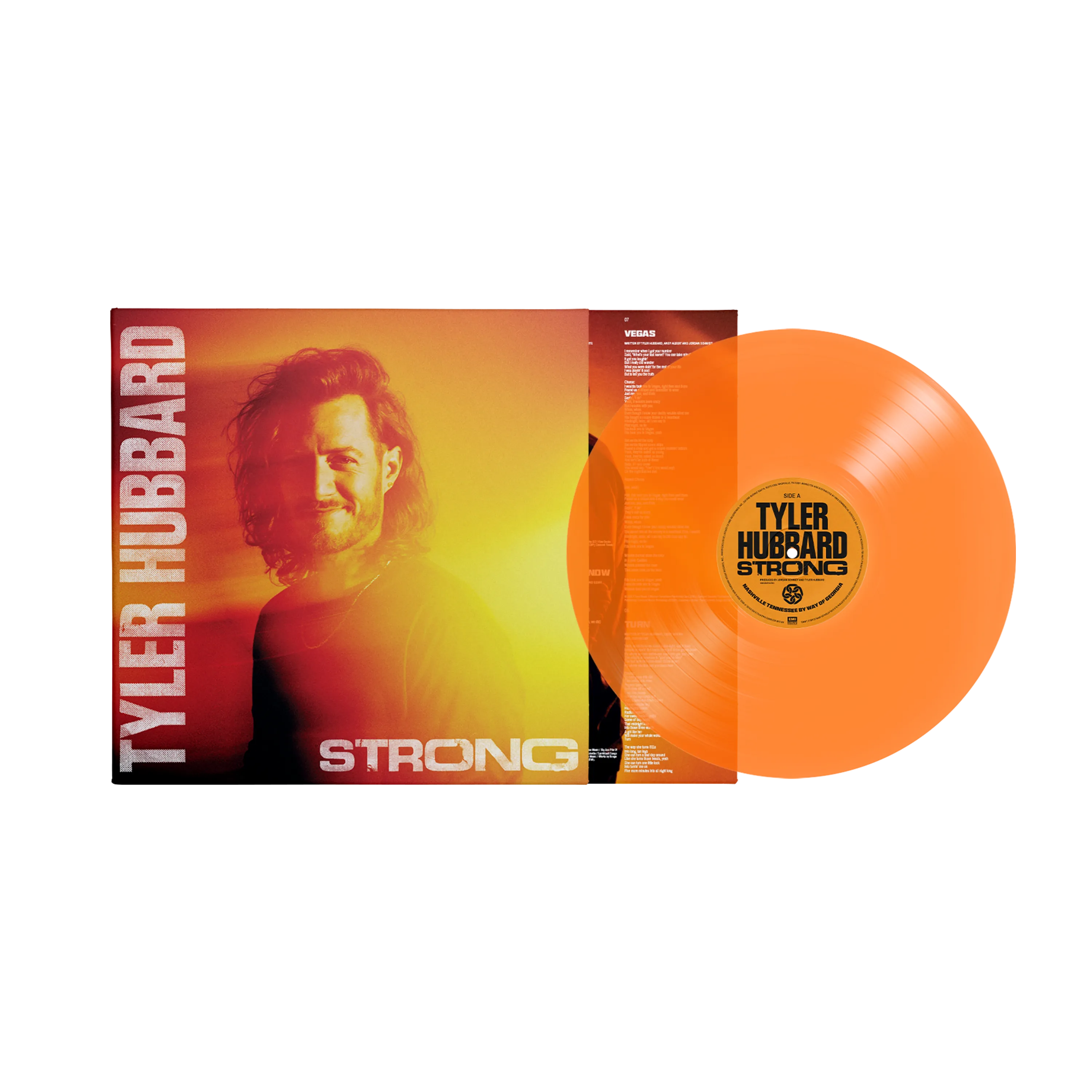 Tyler Hubbard - Strong [Translucent Orange LP] | Waterloo Records