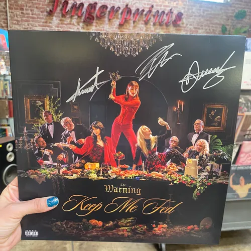 The Warning - Autographed - Keep Me Fed [LP] | Fingerprints Music