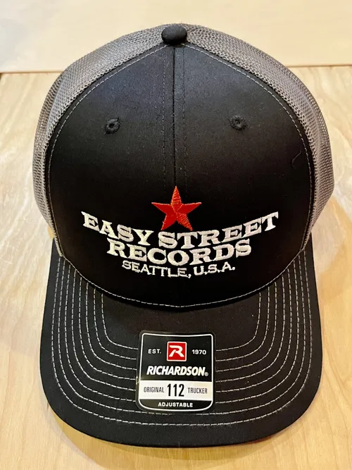 Easy Street Records - Easy Street Snapback Black/Charcoal Baseball Hat ...